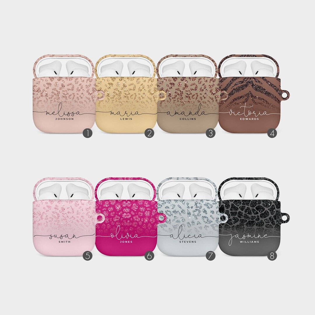 Tirita Personalised AirPod Case Cover for Airpods 4 3 2 & Airpods Pro 3 ...