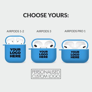 Tirita Personalised AirPod Case Cover Soft Shell for Airpods 1 2 & Pro ...