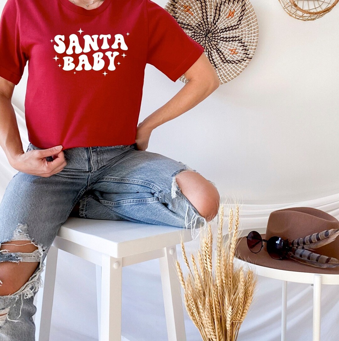Santa Baby Shirt, Santa Baby Tee, Santa Baby, Christmas Shirt ...