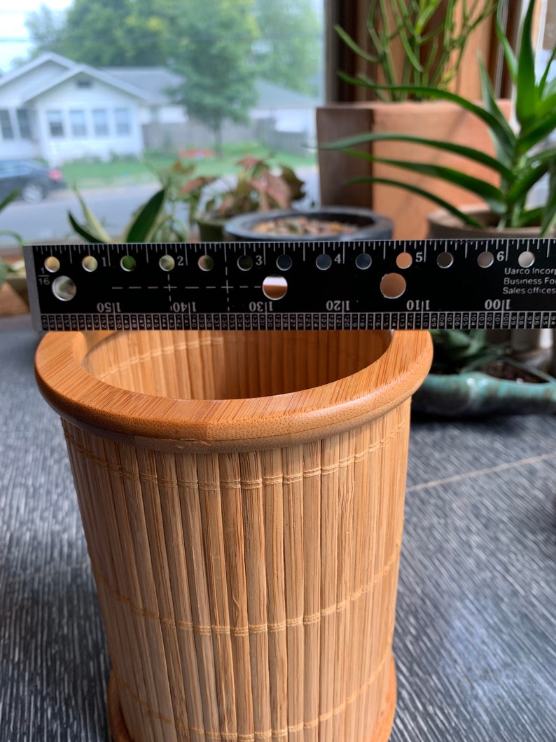 Bamboo Core Basket/pot Cover READ DESCRIPTION - Etsy