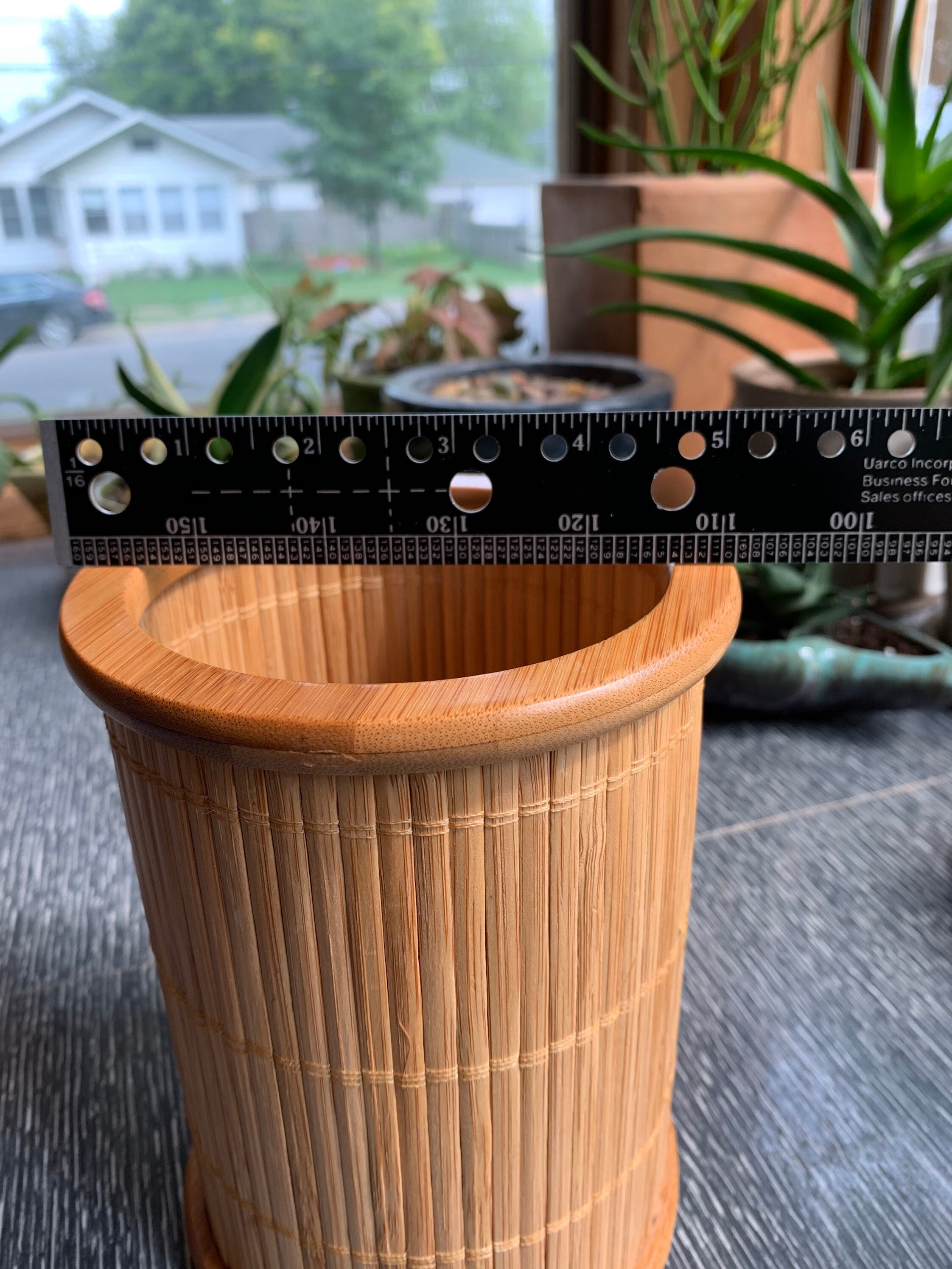 Bamboo Core Basket/pot Cover READ DESCRIPTION - Etsy