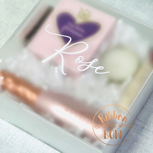 Frosted Acrylic Gift Box, Personalised Gift Box, Unique Gift Box ...