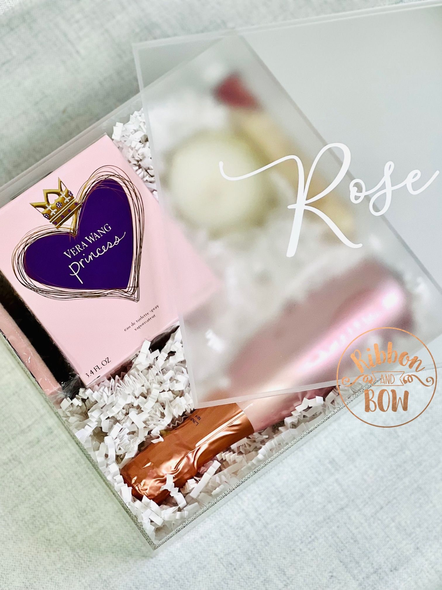 Frosted Acrylic Gift Box, Personalised Gift Box, Unique Gift Box ...