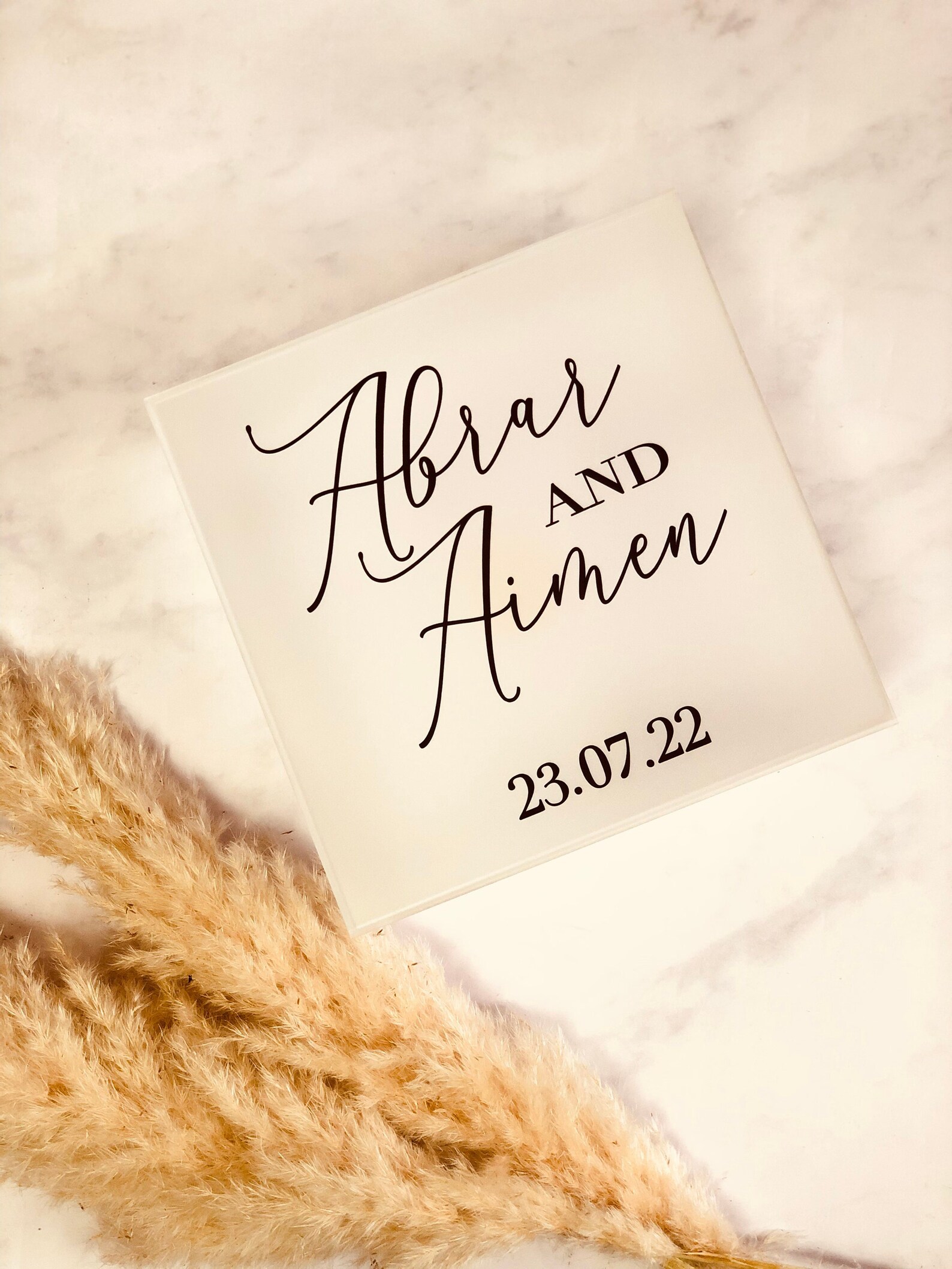 Frosted Acrylic Gift Box, Personalised Gift Box, Unique Gift Box ...