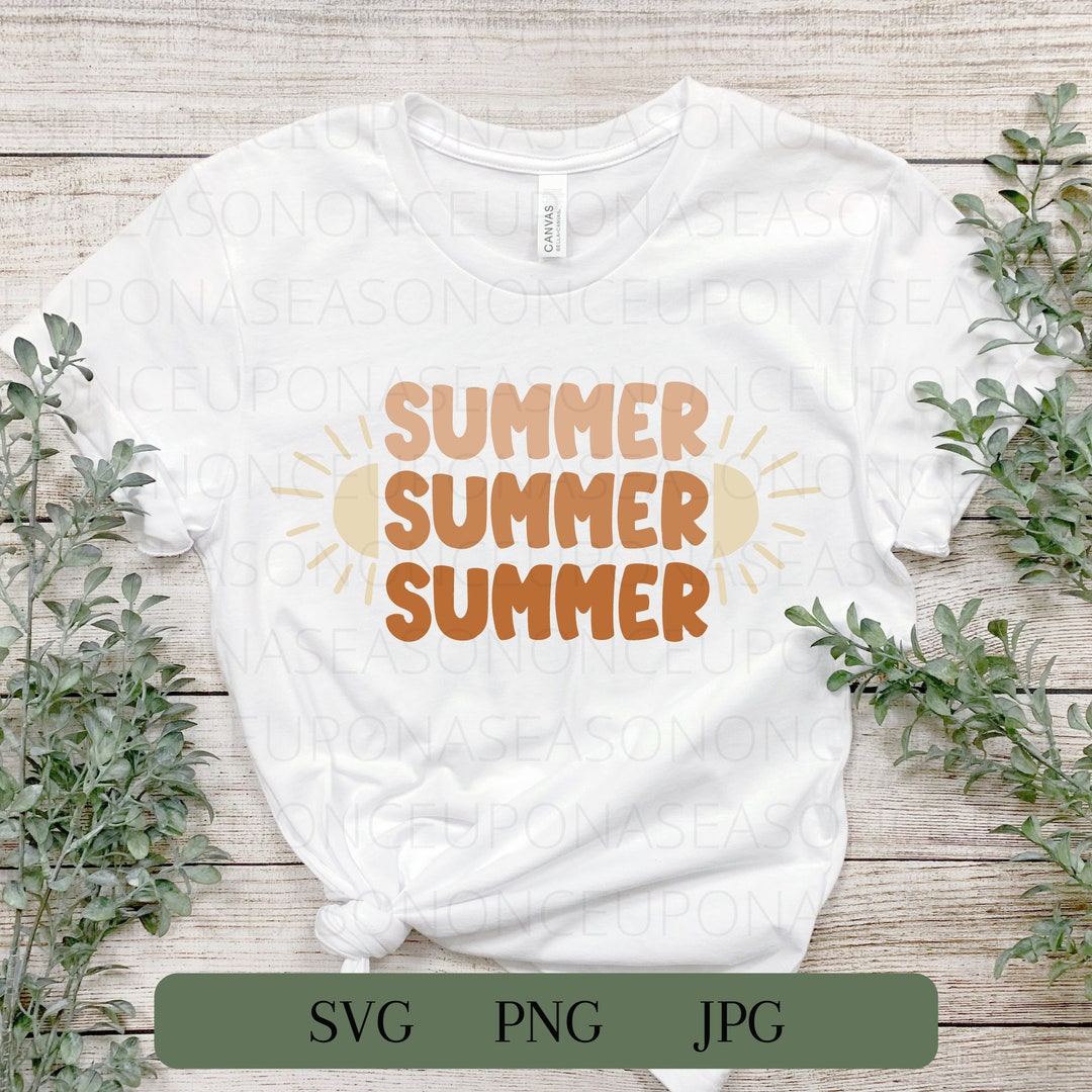 Ombre Summer SVG | Sunshine | Digital Download | Cricut Cut File ...
