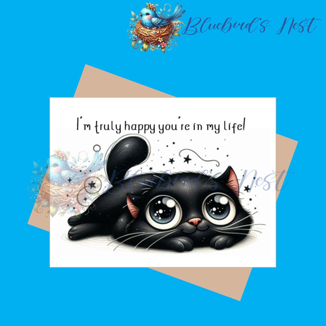 I'm Truly Happy You're in My Life - Etsy