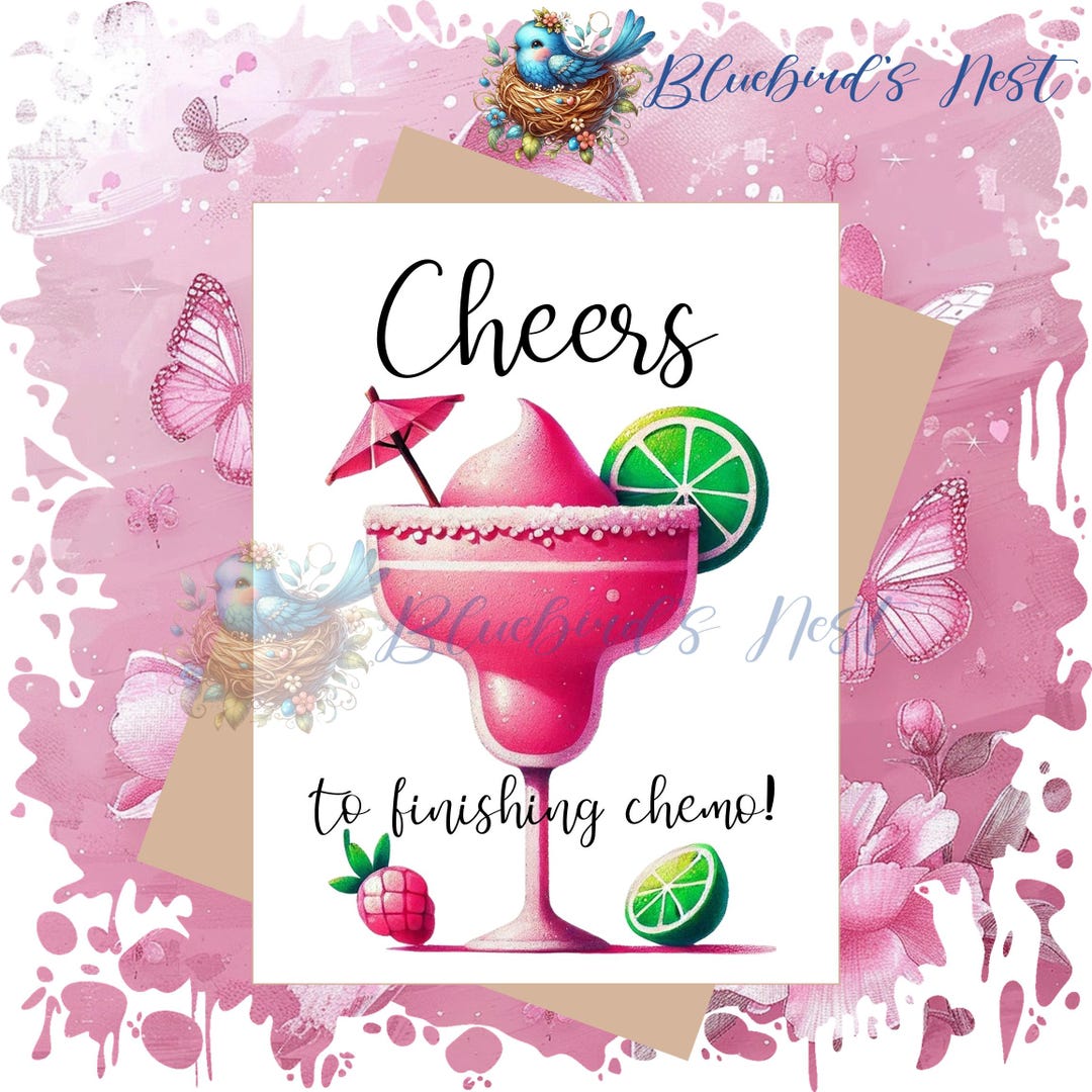 Cancer - Cheers to Finishing Chemo - Etsy