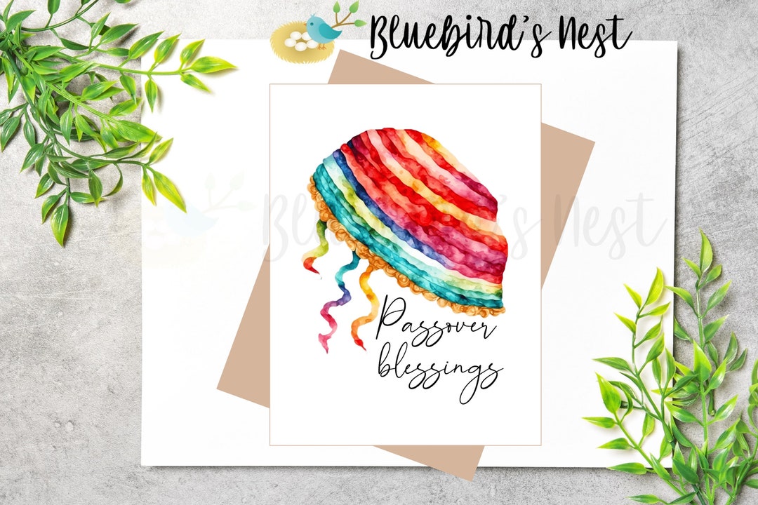 Passover Blessings Cap - Etsy