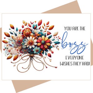 Bosses Day - You Are the Boss Everyone Wishes They Had - Etsy