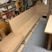 L Shaped Banquette, Bench With Push to Open Drawers and Slanted Back ...