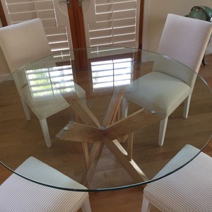 Double X Dining Table Base - Etsy