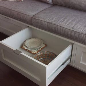 Banquette/bench With Big Storage Drawers - Etsy