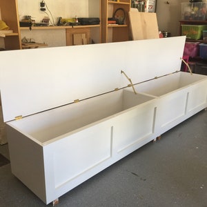 Seating and Storage Bench - Etsy