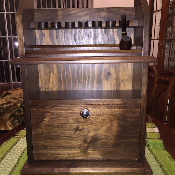 Tobacco Pipe Cabinet - Etsy