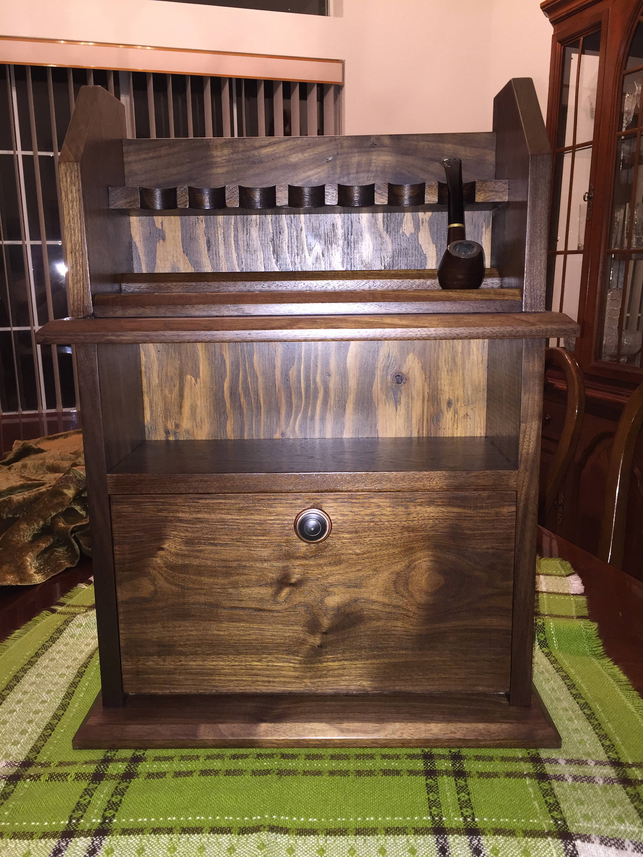 Pipes and Tobacco Storage Cabinet - Etsy