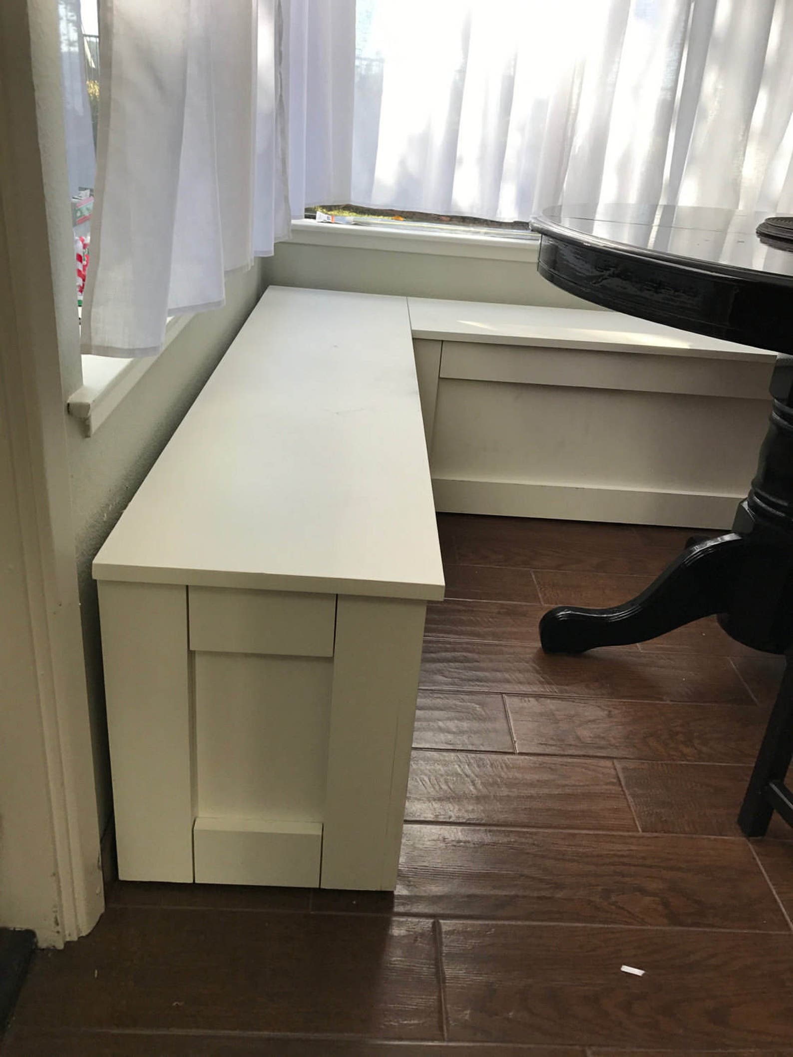 Corner Seating and Storage Bench - Etsy