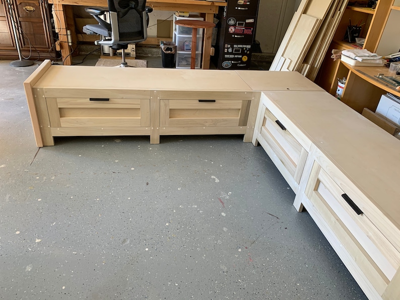 Seating and Storage Bench - Etsy