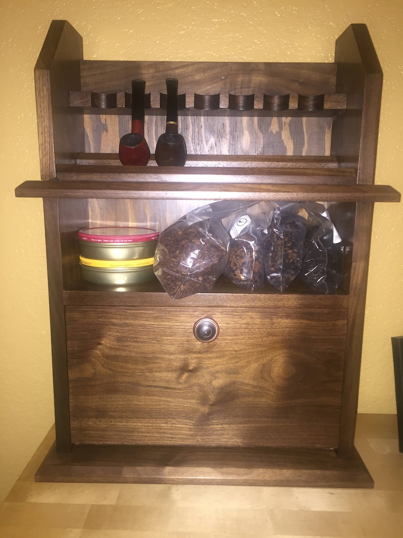 Pipes and Tobacco Storage Cabinet - Etsy