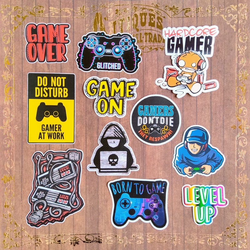 Gaming Wall Stickers - Etsy