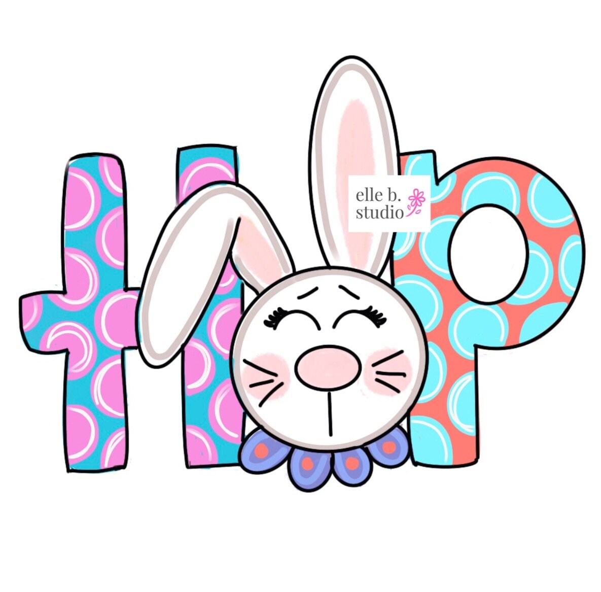 Bunny Hop Clipart
