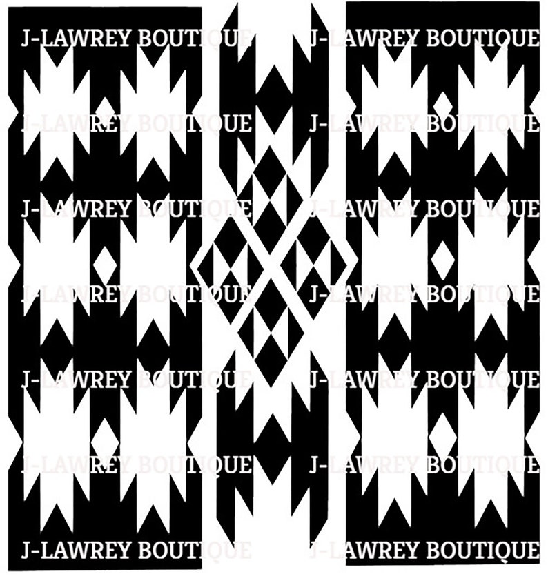 Tribal Diamond Seamless Pattern SVG JPEG PNG Clip Art - Etsy