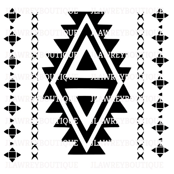 Aztec Triangle - Etsy