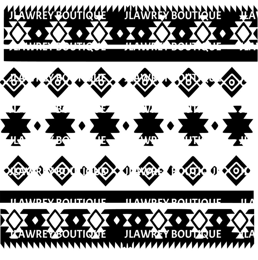 Tribal Aztec Line Pattern SVG, JPEG, PNG, Clipart - Etsy