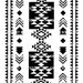 Aztec Tribal Element Pattern SVG, PNG, JPEG, Clip Art - Etsy