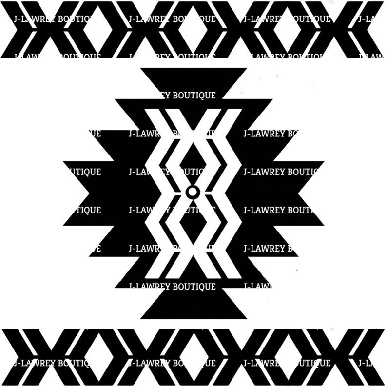 Tribal Aztec Element Pattern SVG PNG JPEG Clip Art - Etsy