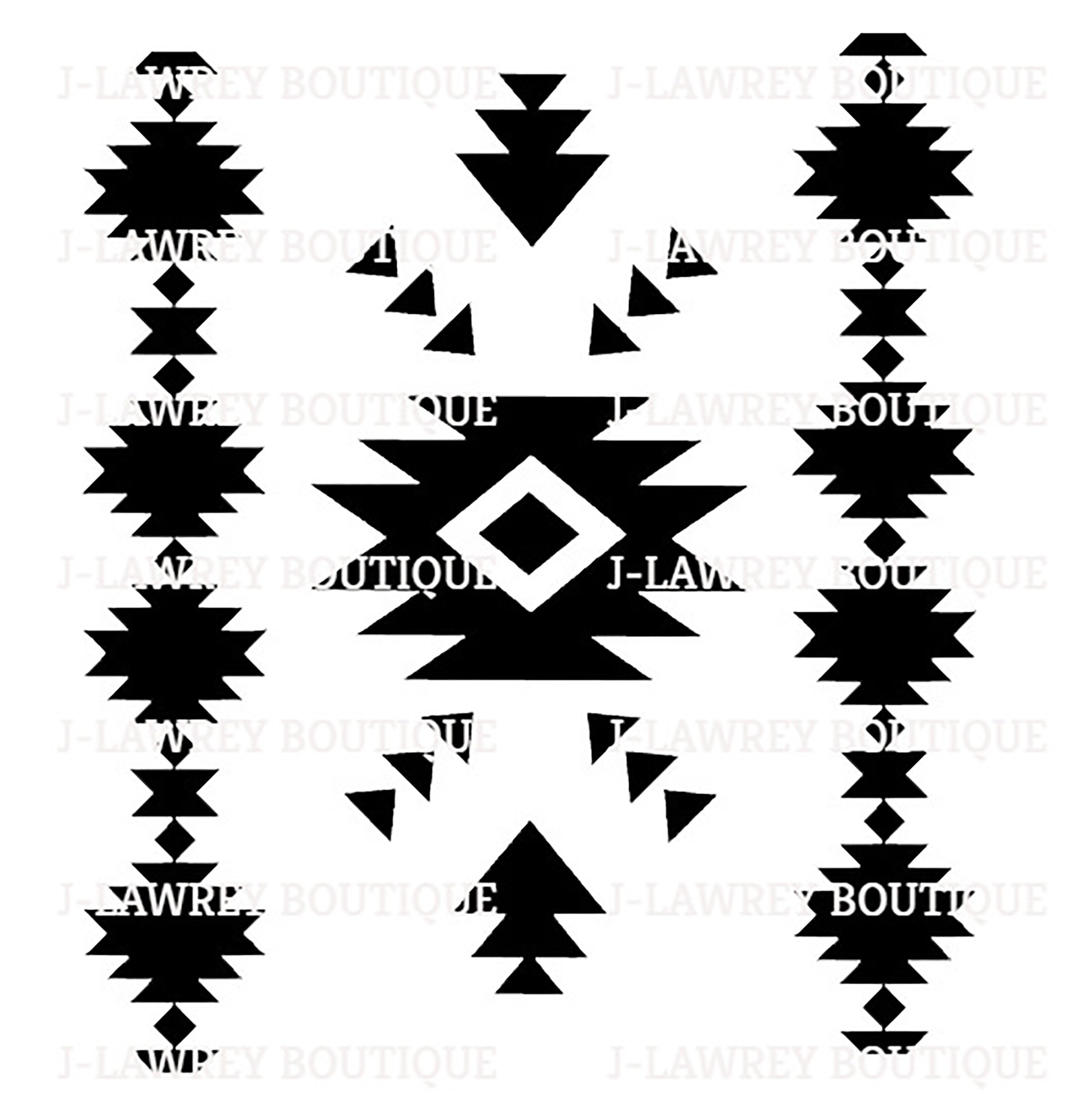 Aztec Tribal Icon Pattern SVG, JPEG, PNG, Clip Art - Etsy