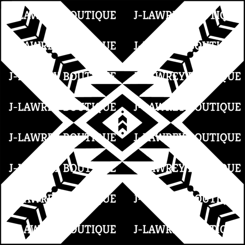 Tribal Aztec Pattern SVG, PNG, JPEG, Clip Art - Etsy