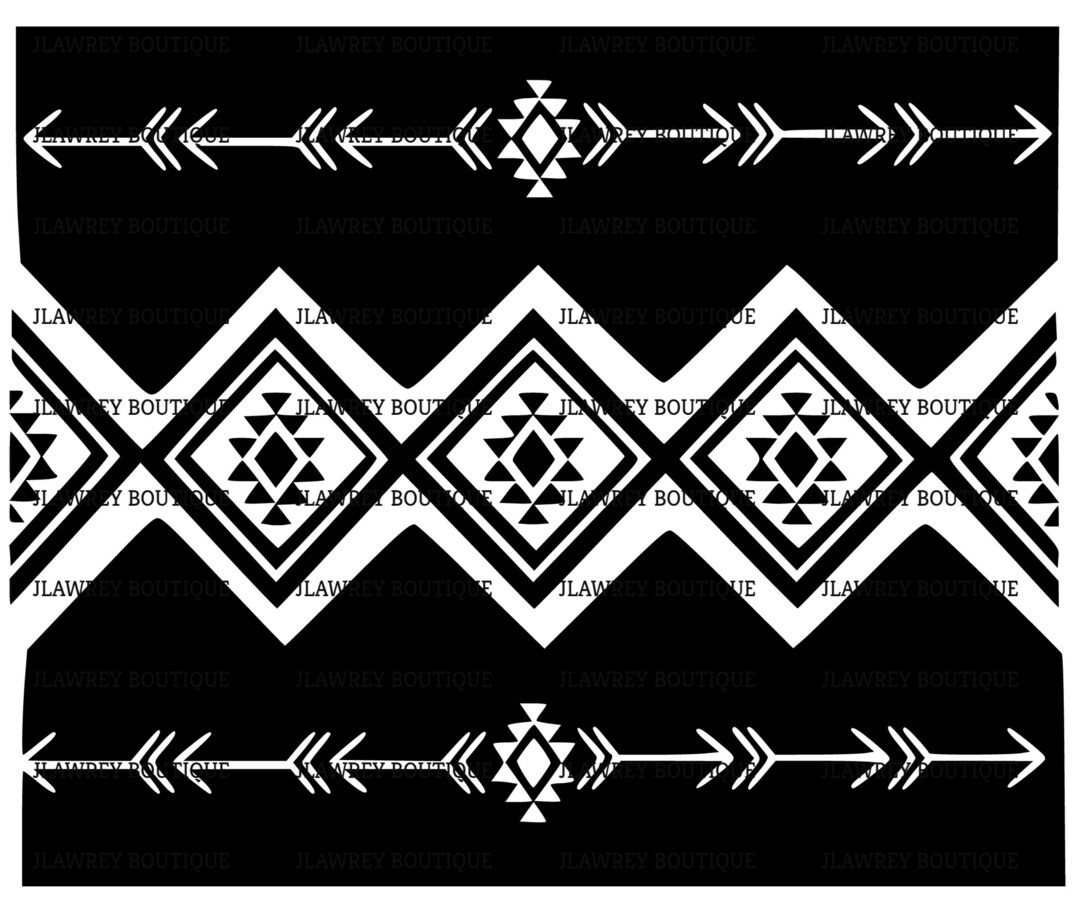 Tribal Aztec Arrow Seamless Pattern SVG, JPEG, PNG, Clip Art - Etsy