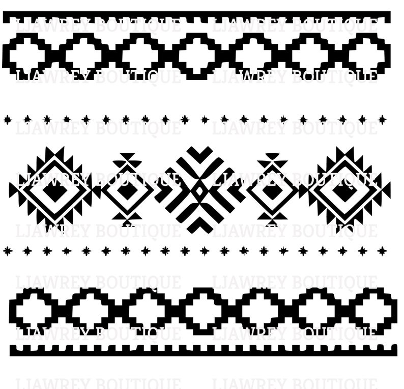 Tribal Aztec Christmas Sweater Pattern SVG JPEG PNG Clip - Etsy