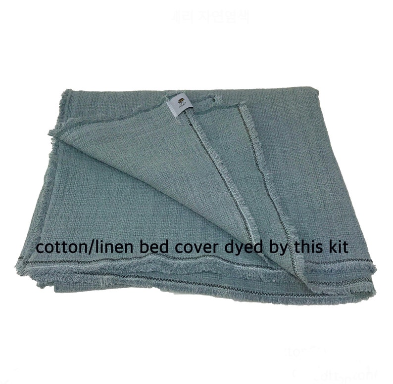 Blueberry Natural Dye Kit for 0.45lb Fabric, Steel Blue Color, Natural ...