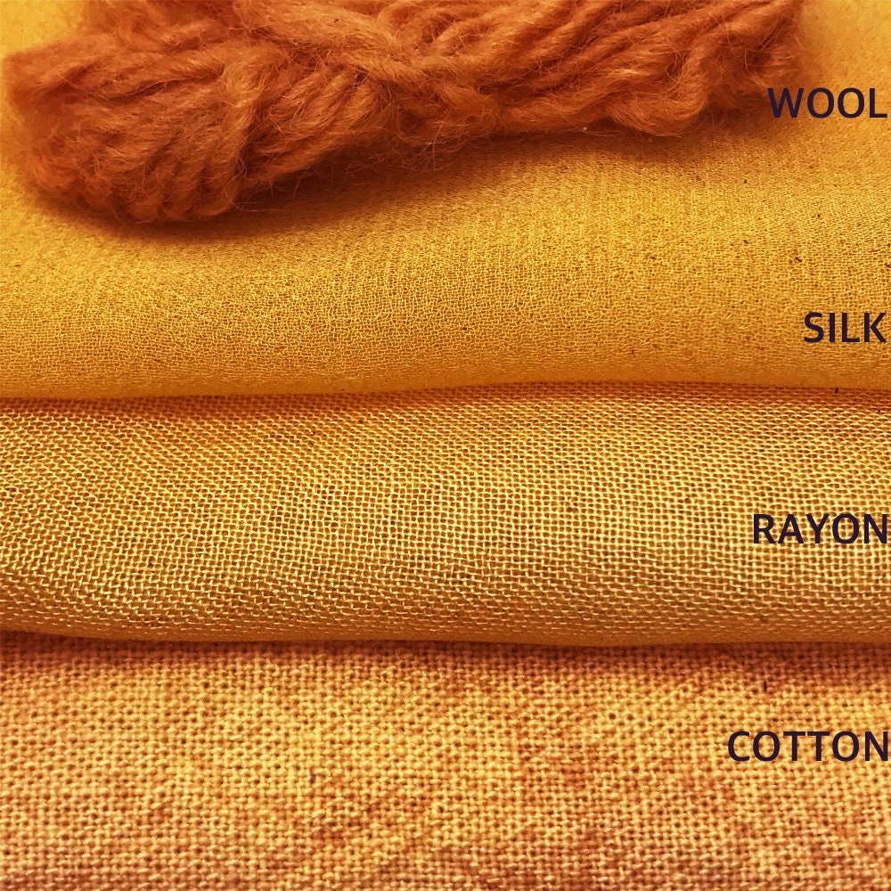 Madder turmeric dye kit for 0.45lb fabric orange yellow | Etsy