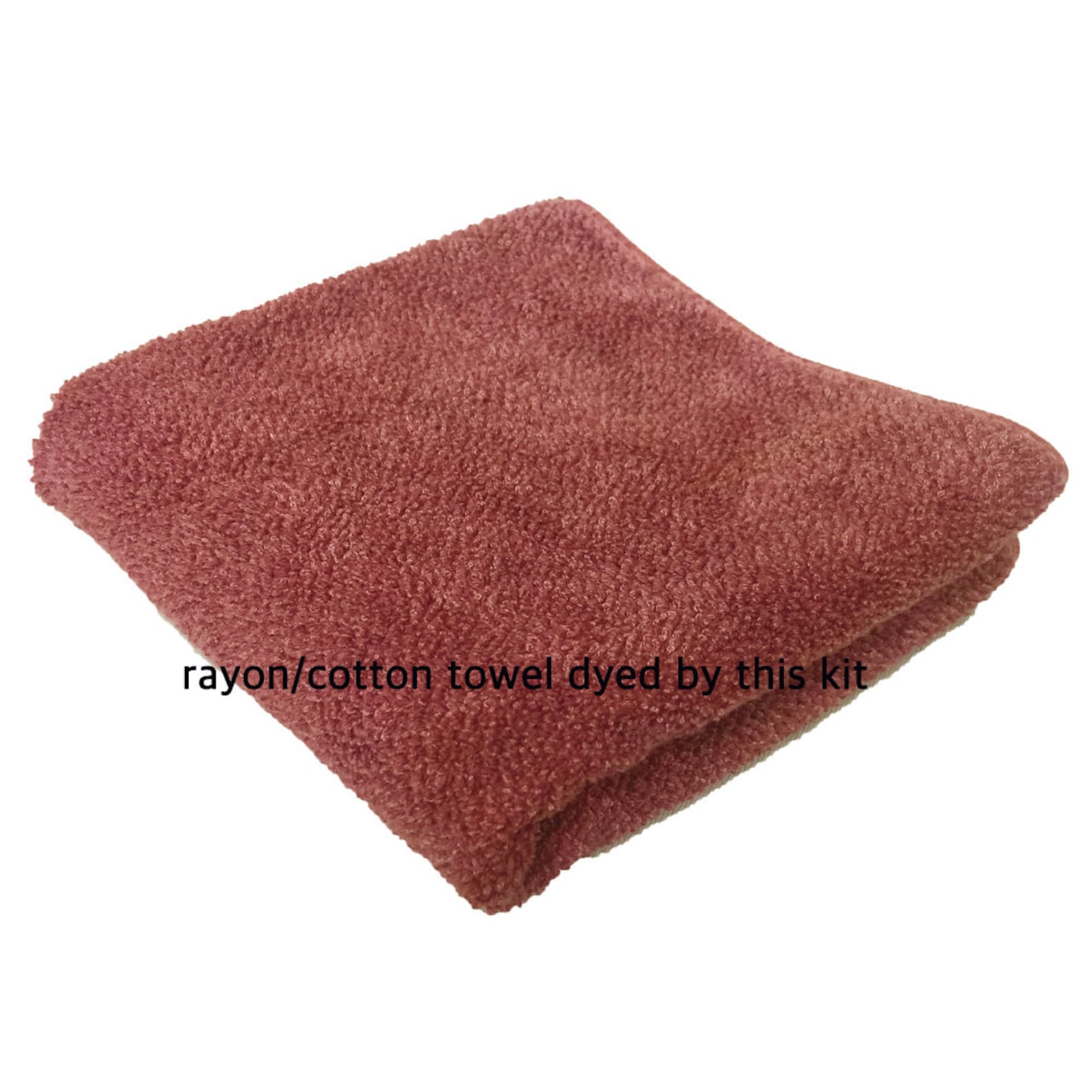 Catechu Natural Dye Kit for 0.45lb Fabric, Rust Red Color, Natural Dye ...