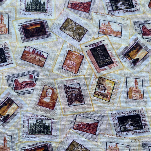 Travel Themed Fabric - Etsy