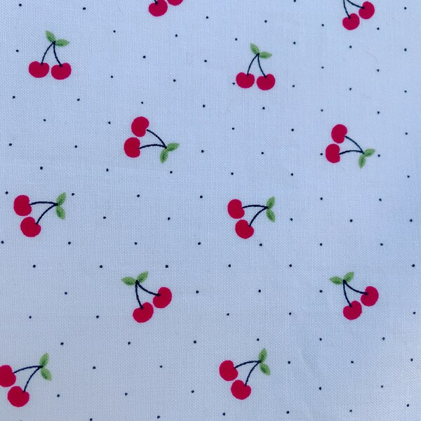 Cherries Fabric - Etsy