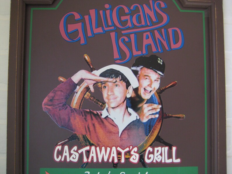 Gilligan's Island Castaways Grill Wall Hanging Menu Sign - Etsy