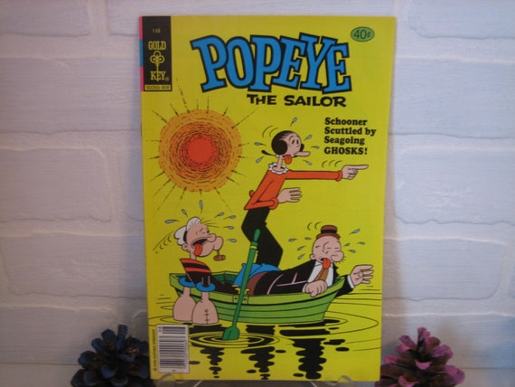 Popeye the Sailor Number 149 Gold Key Comic Book August 1979 | Etsy