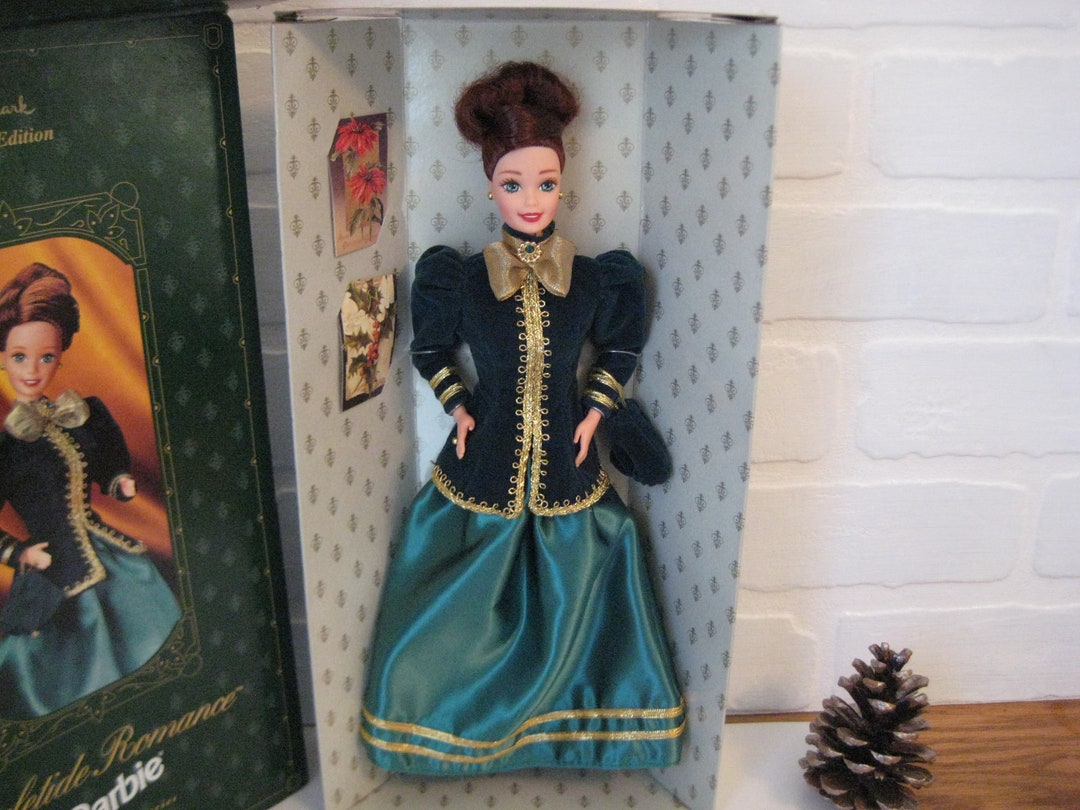 1996 MIB Yuletide Romance Barbie Doll, Third in Series, Vintage Mattel ...