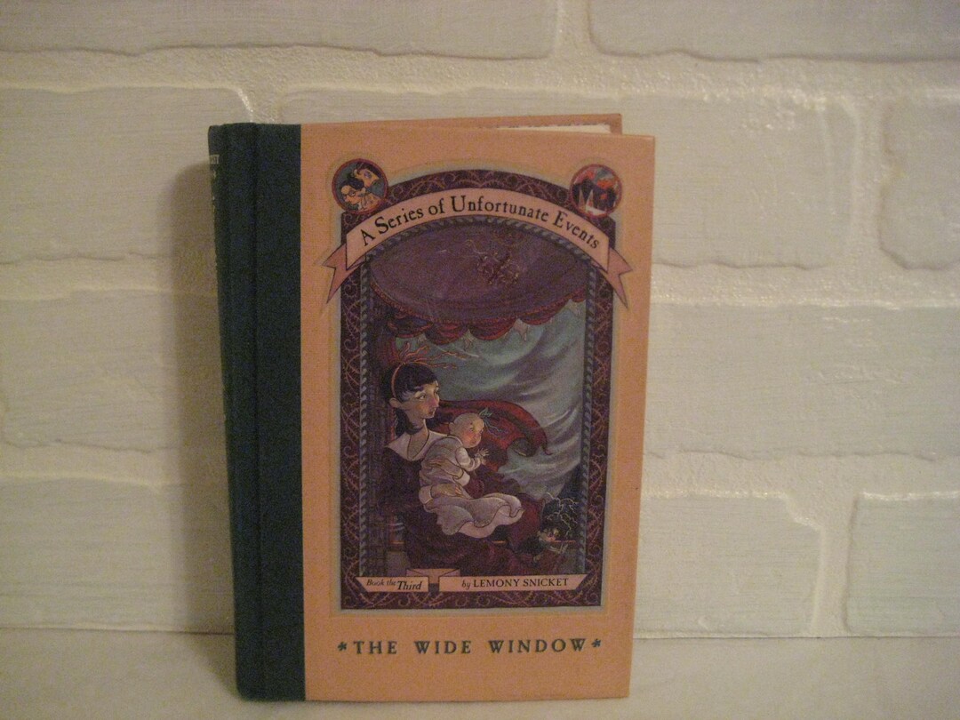 A Series of Unfortunate Events, the Wide Window, Third Book, Vintage ...