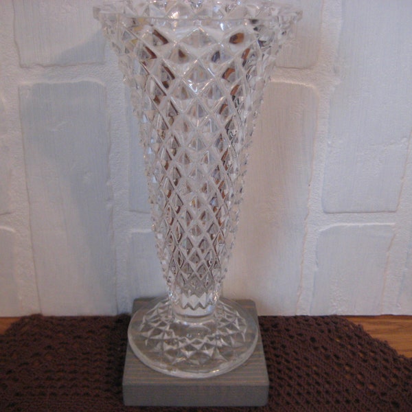 Princess House Crystal Flower Vase - Etsy