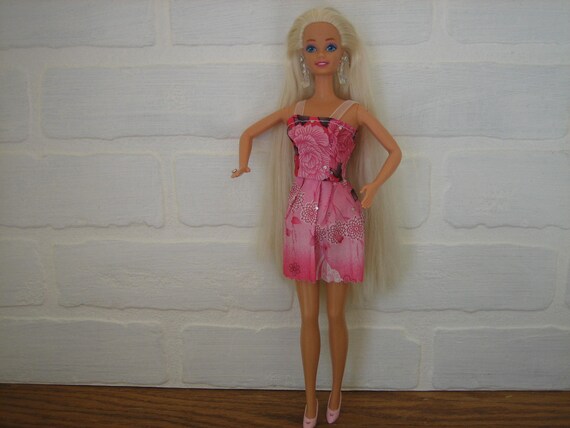 Mattel Barbie Doll Body 1966 Head 1976 Indonesia Twist Turn Blonde Hair