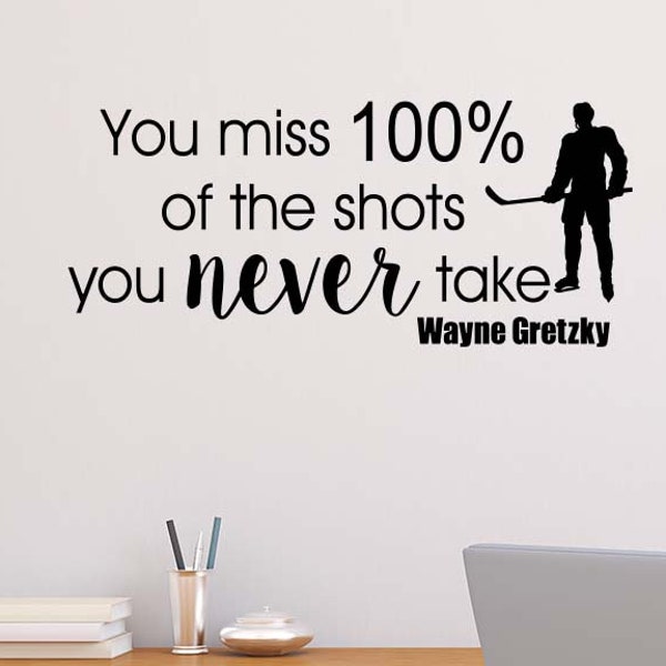 You Miss 100 of the Shots You Dont Take Svg - Etsy