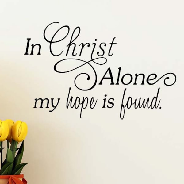 Religious Vinyl Decal - Etsy