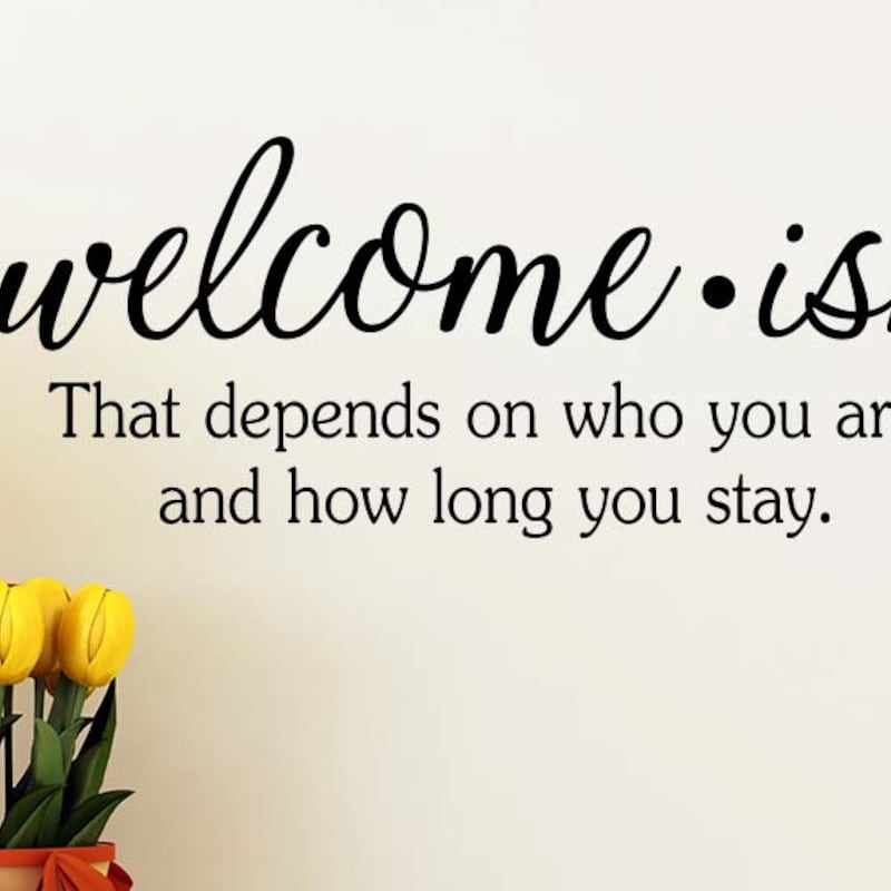 Cute Welcome Saying - Etsy