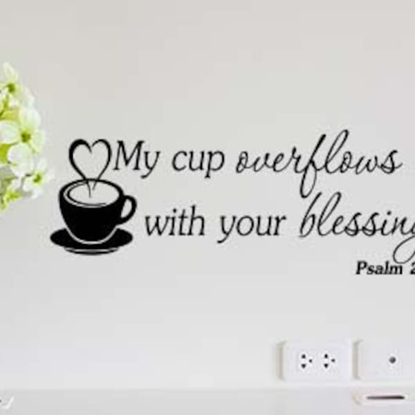 My Cup Overflows - Etsy