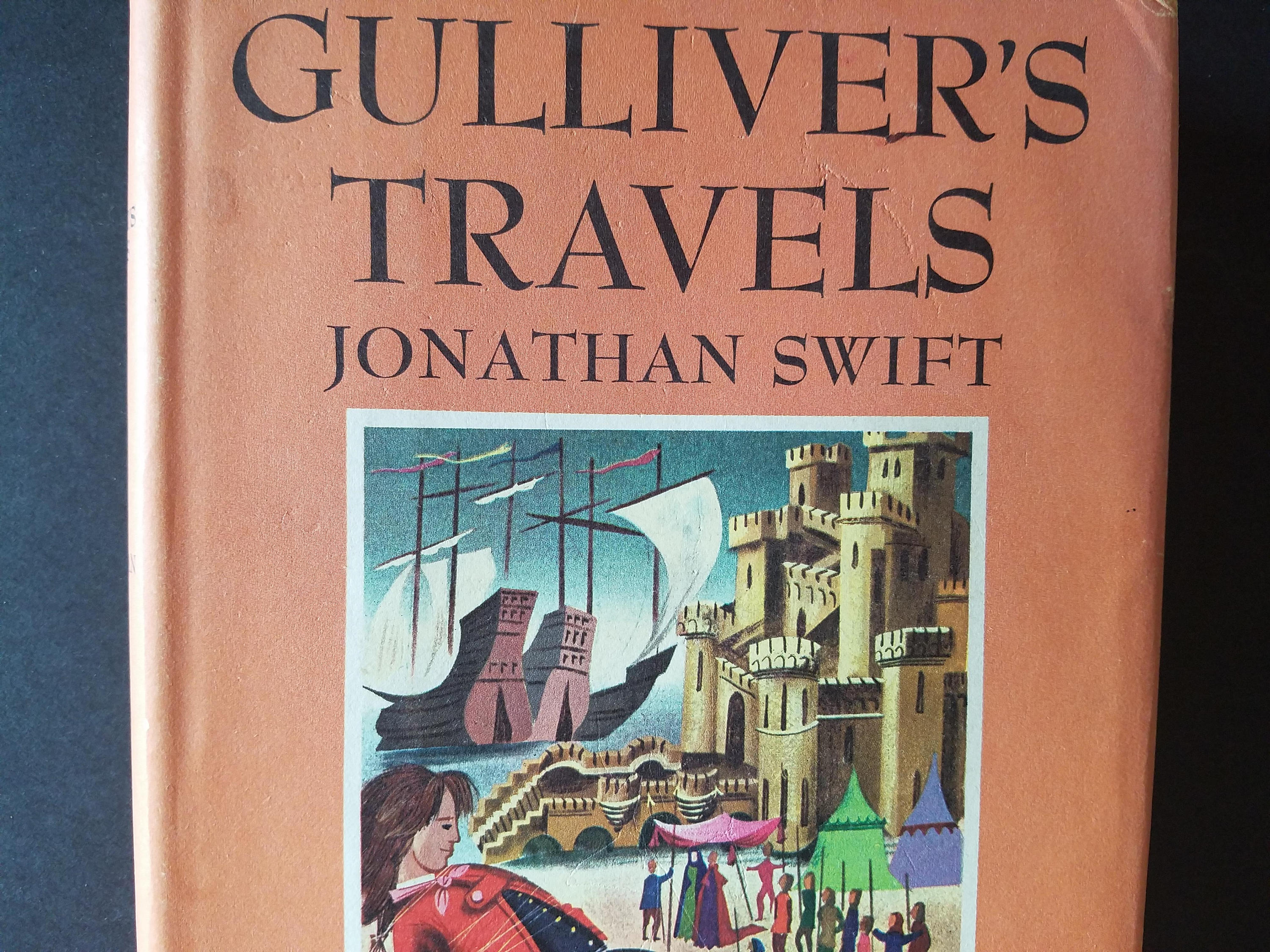1950's Gulliver's Travels Classics Stories Hardcover Jonathan Swift ...