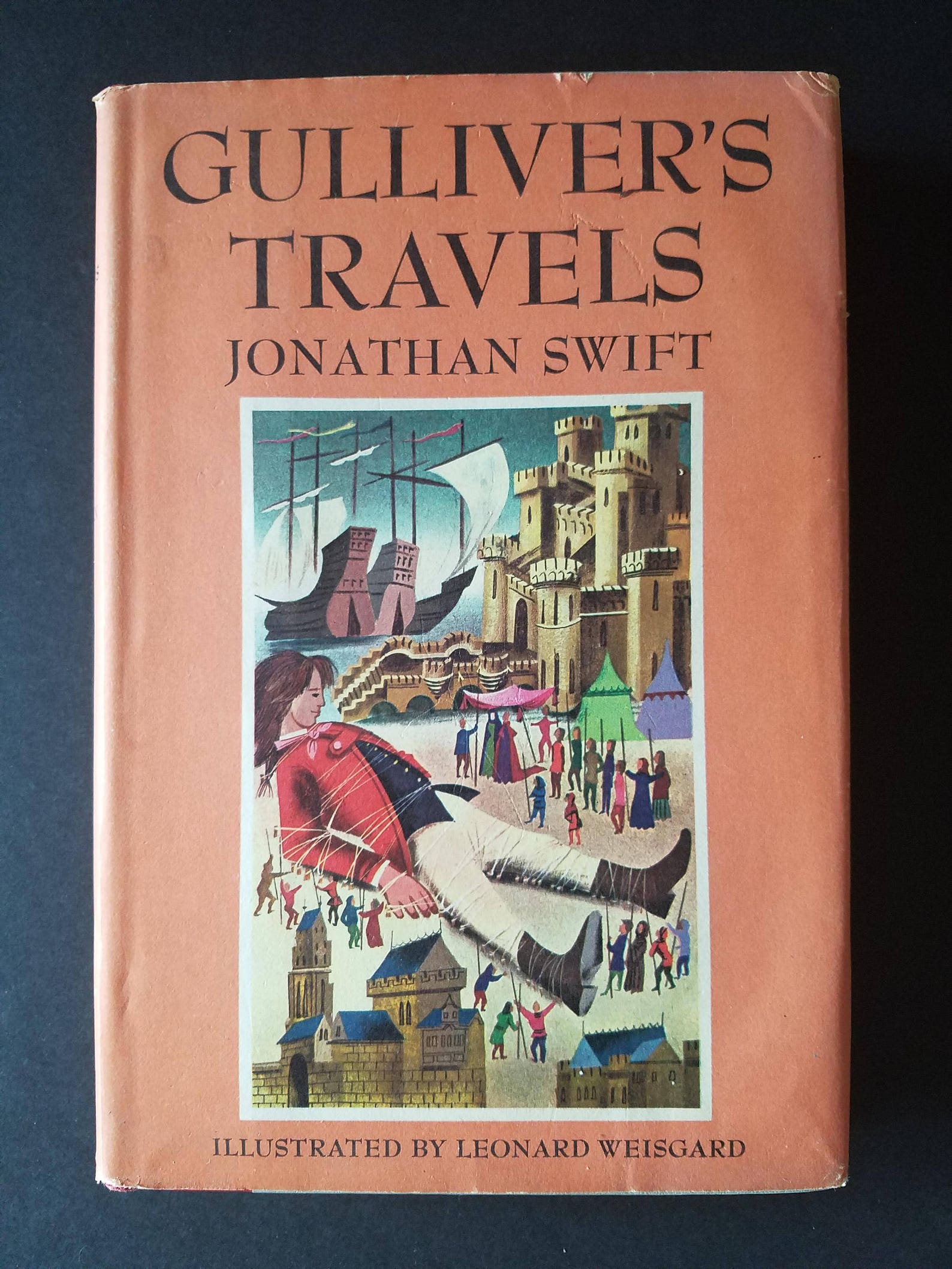 1950's Gulliver's Travels Classics Stories Hardcover Jonathan Swift ...